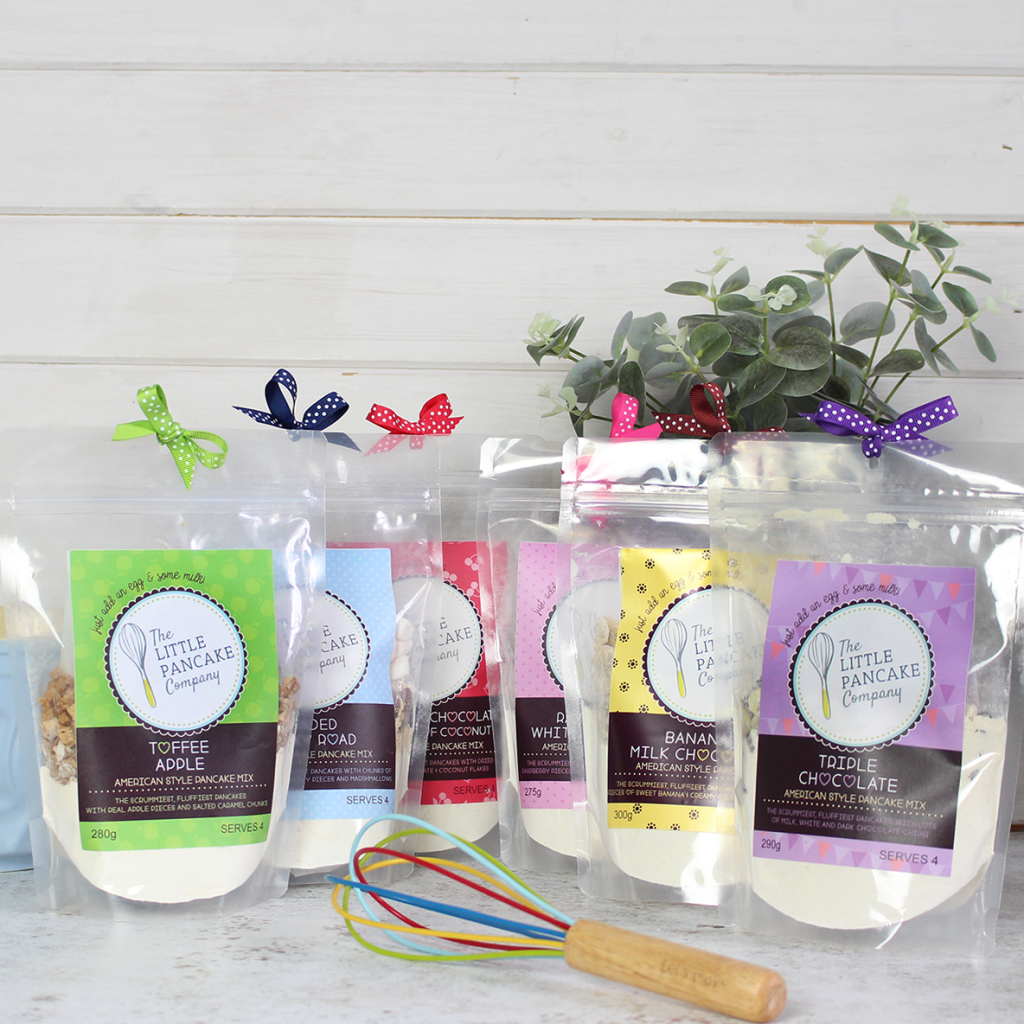 Pancake Mix and Mini Silicone Pancake Turner Gift Set - The Little ...