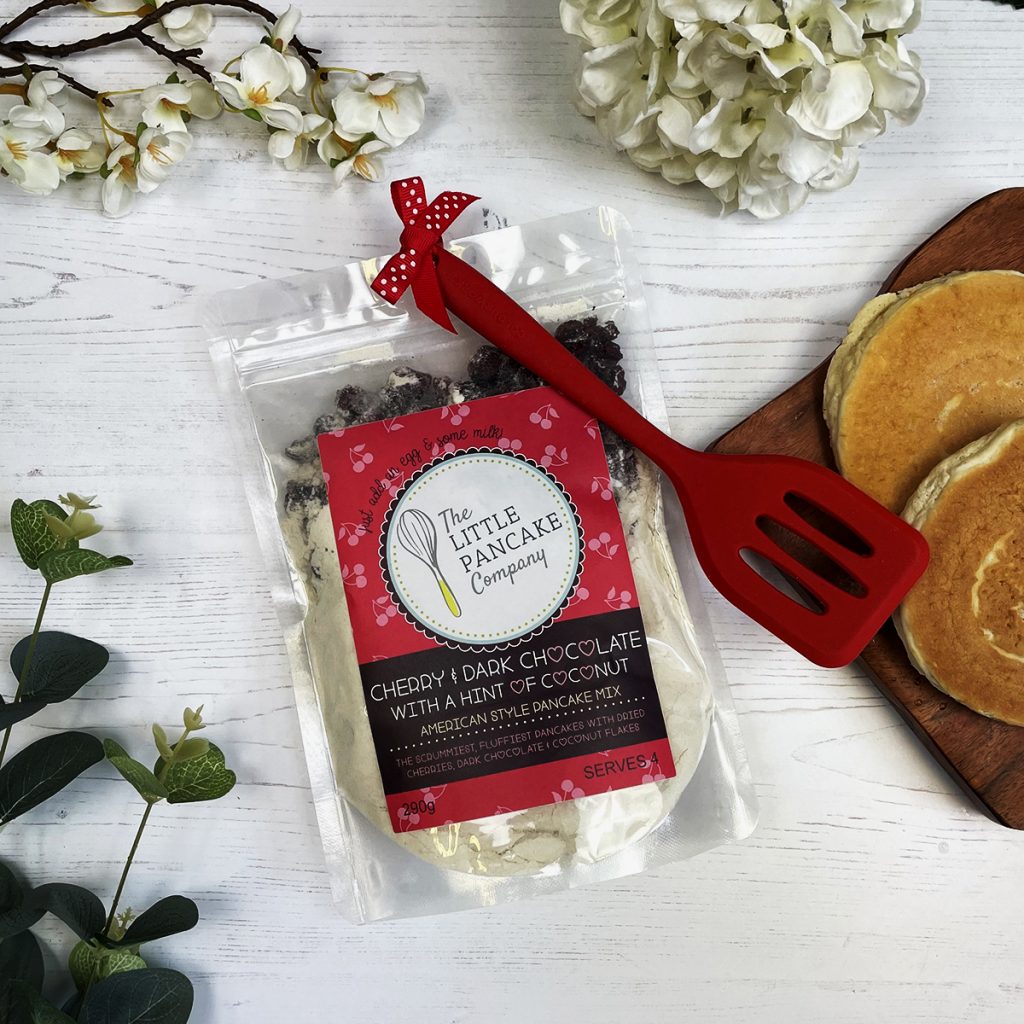 Pancake Mix and Mini Silicone Pancake Turner Gift Set - The Little ...